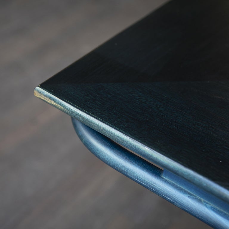 Jan Bočan Stained Beech Bentwood Embassy Table #1 at 1stDibs