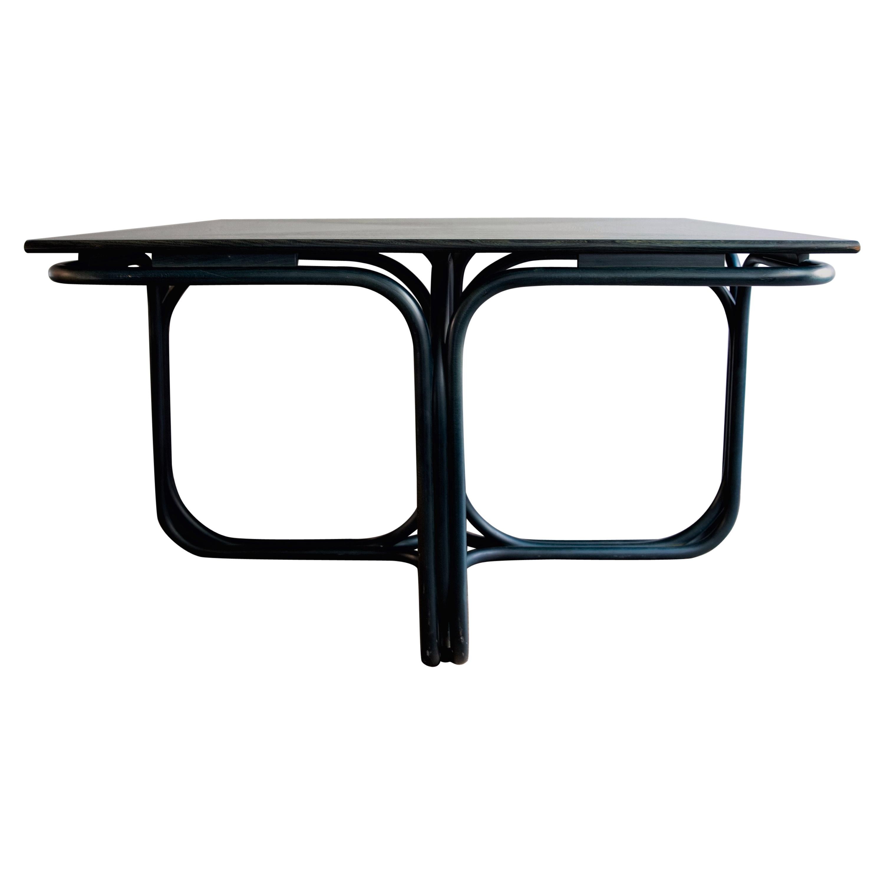 Jan Bočan Stained Beech Bentwood Embassy Table #1 at 1stDibs
