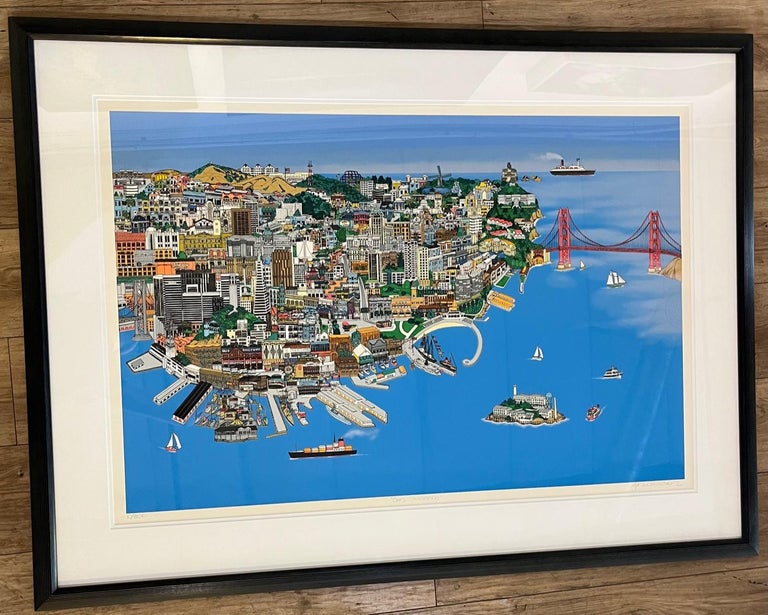 Jan Davidson - Jan Davidson, San Francisco, Serigraph, Framed For Sale ...