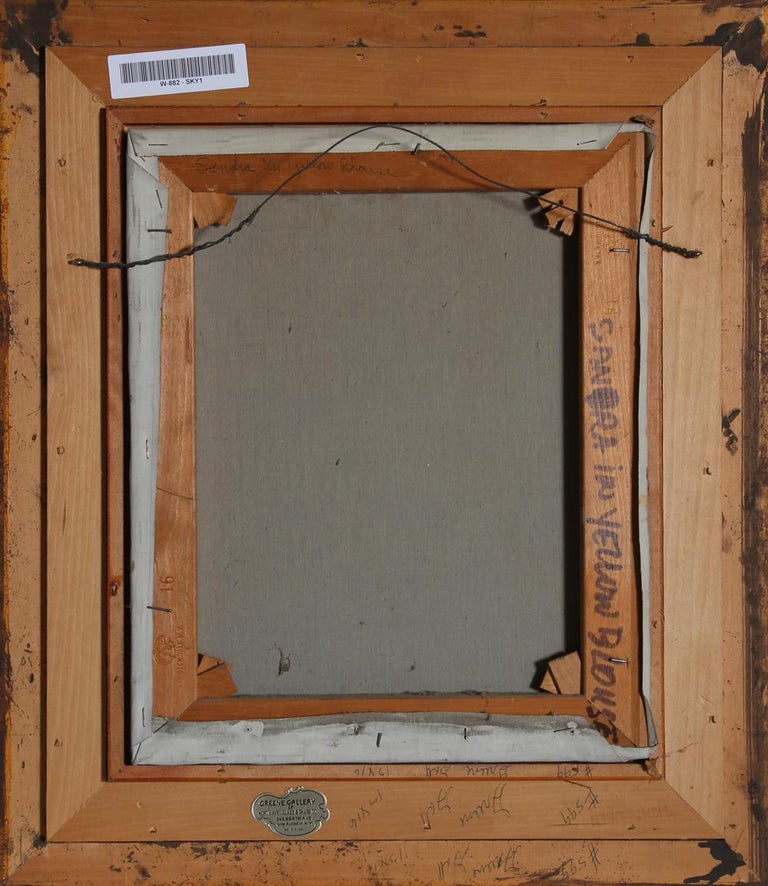 Jan De Ruth - Sandra in Yellow Blouse, Oil Portrait Painting by Jan de ...