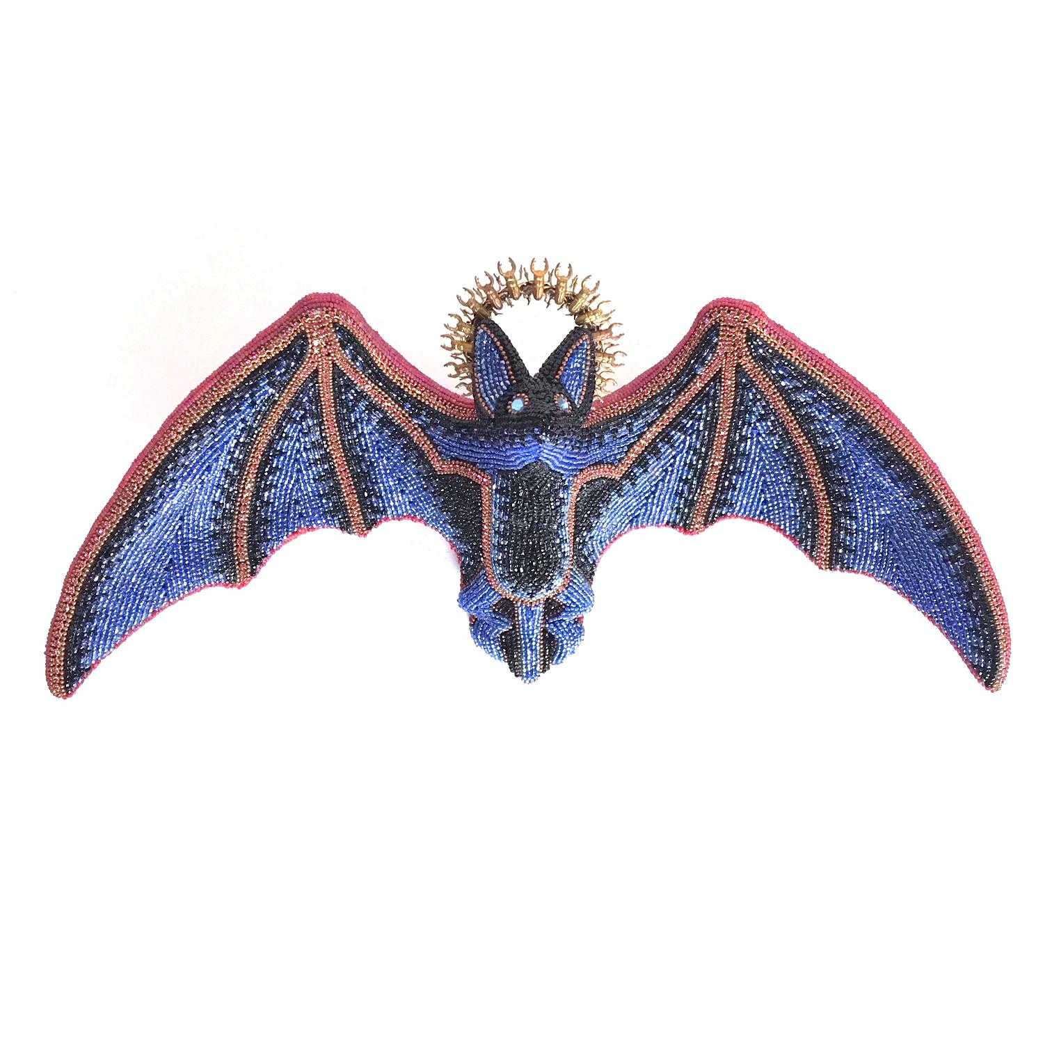 Jan Huling - "Buggus", Contemporary, mixed media art, Beaded, Sculpture ...