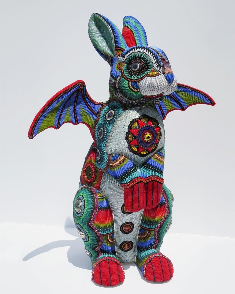 Jan Huling - "Dudaway", Contemporary, Mixed Media, Figurative, Animal ...