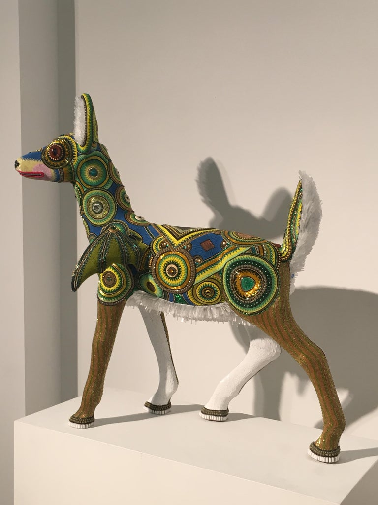 Jan Huling - "Gotham Beast", Contemporary, Mixed Media, Sculpture ...