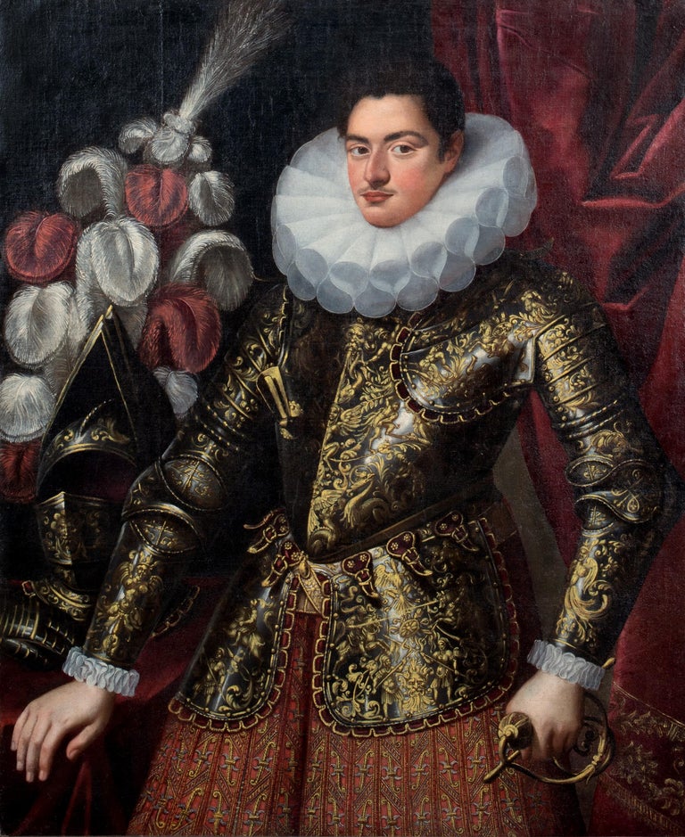 Portrait Of Ferdinand I Gonzaga Duke Of Mantua And Montferrat Knight