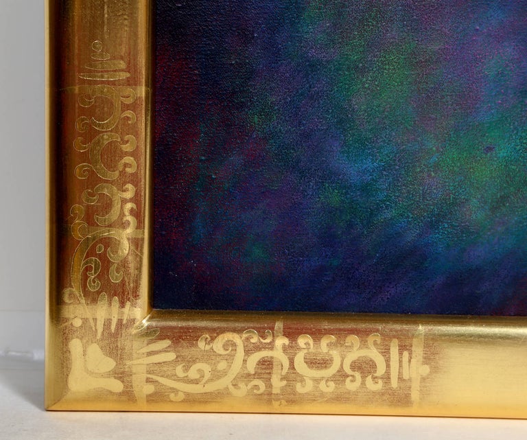 Jan Peter Tripp - Fuschia, Large Flower Painting by Peter Tripp For ...