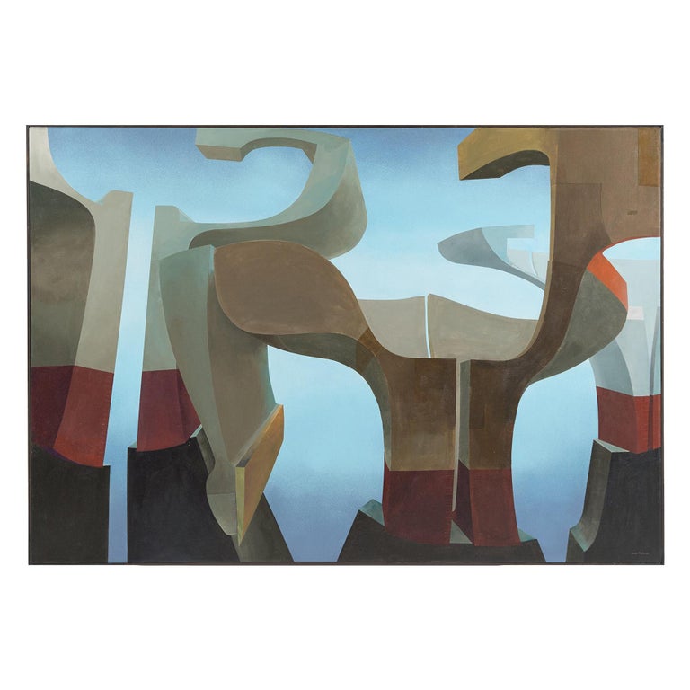 Jan Pethick Oil on Linen at 1stDibs