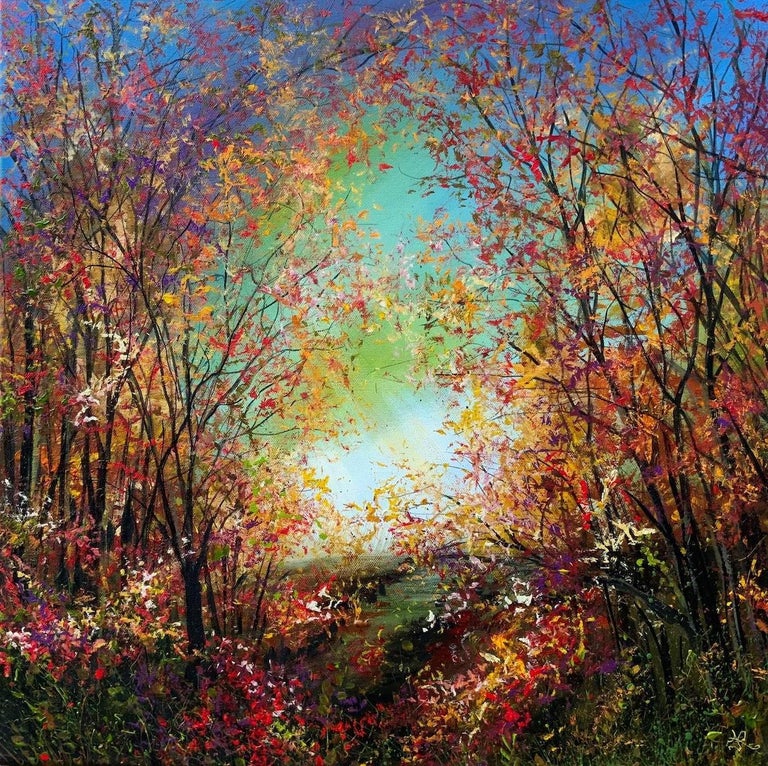 Jan Rogers - Autumn Glory Fairy Glen by Jan Rogers, Landscape art ...