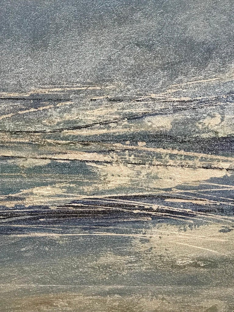 Jan Rogers - Abstract Tenby to Caldey by Jan Rogers, Contemporary art ...