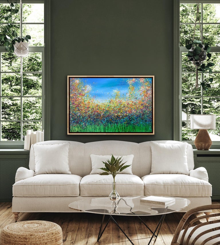 Jan Rogers - Golden Meadow, Jan Rogers, Original art, floral art, landscape painting for sale ...