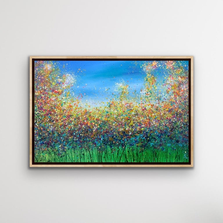 Jan Rogers - Golden Meadow, Jan Rogers, Original art, floral art, landscape painting for sale ...