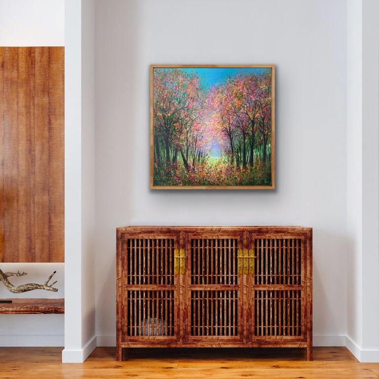 Jan Rogers - Jewelled Autumn by Jan Rogers, Woodland scene ...
