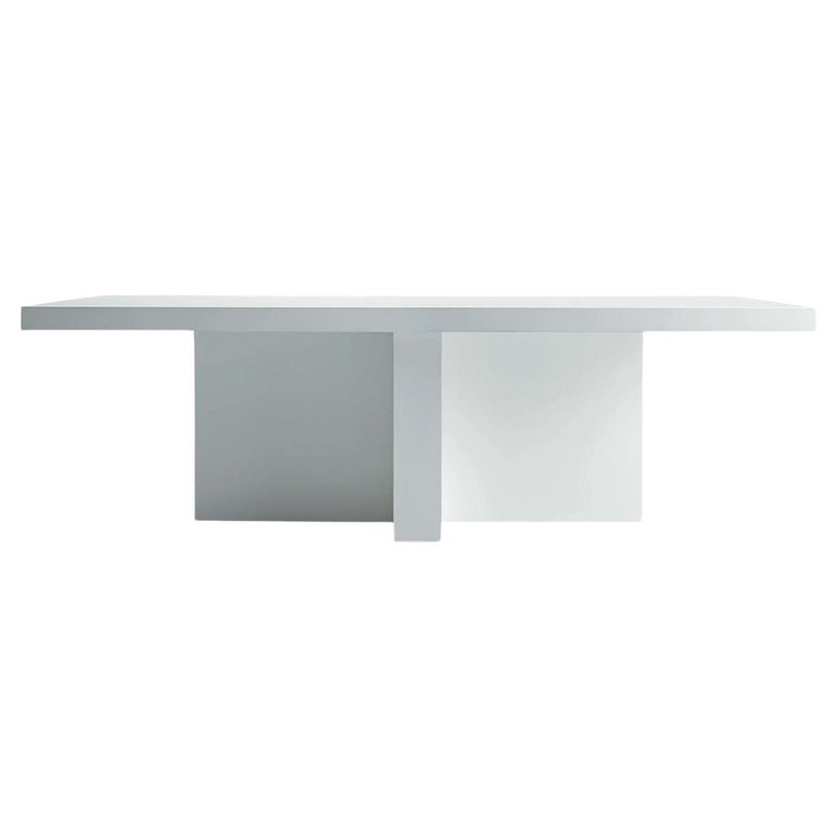 Jan White Table For Sale at 1stDibs