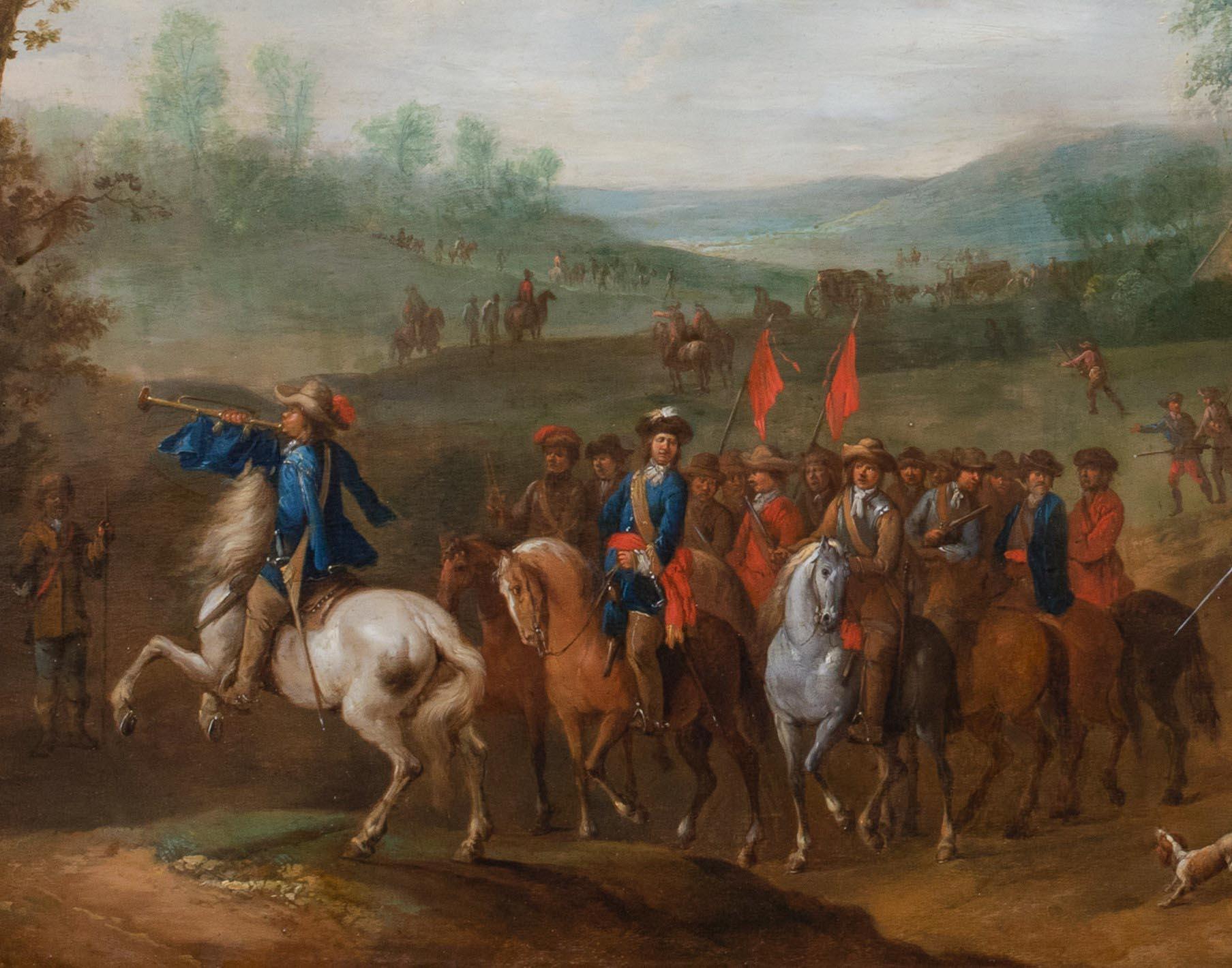 Jan Wyck - Approach To The Battle Of The Boyne, 1690, 17th Century For ...