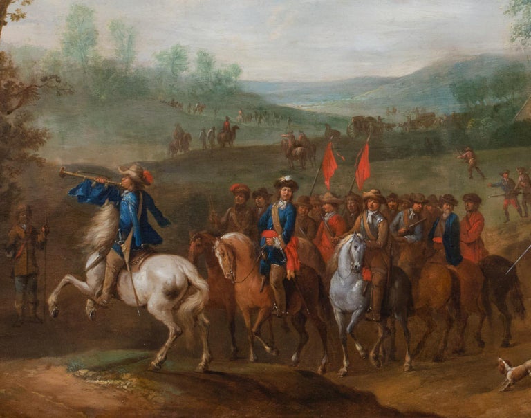 Jan Wyck - Approach To The Battle Of The Boyne, 1690, 17th Century For ...