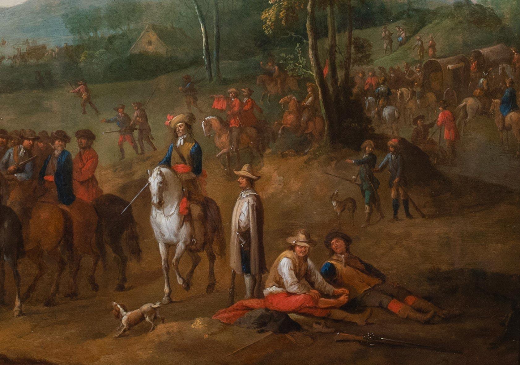 Jan Wyck - Approach To The Battle Of The Boyne, 1690, 17th Century For ...