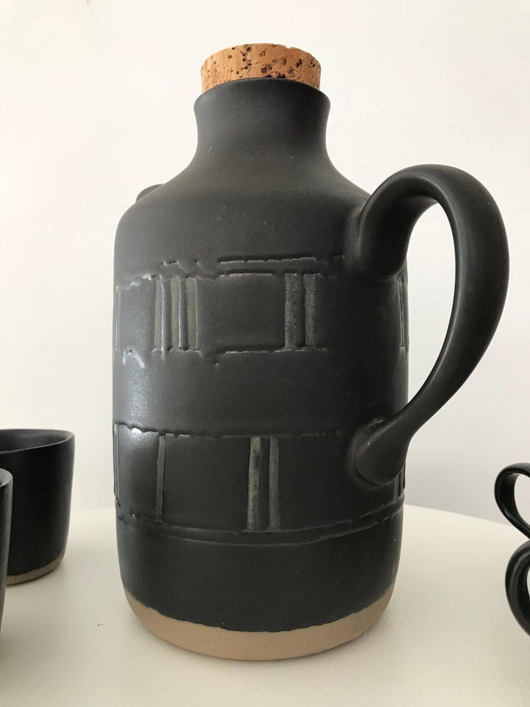 Jane and Gordon Martz for Marshall Studios Ceramic Serving Set; Pitcher ...