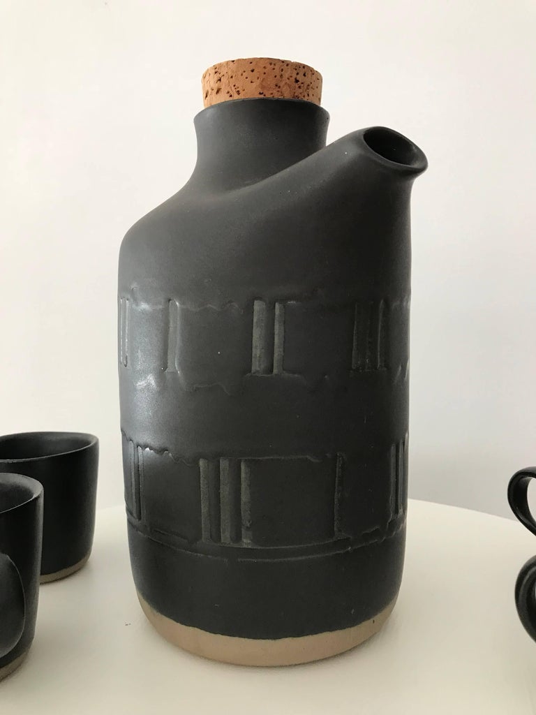 Jane and Gordon Martz for Marshall Studios Ceramic Serving Set; Pitcher ...