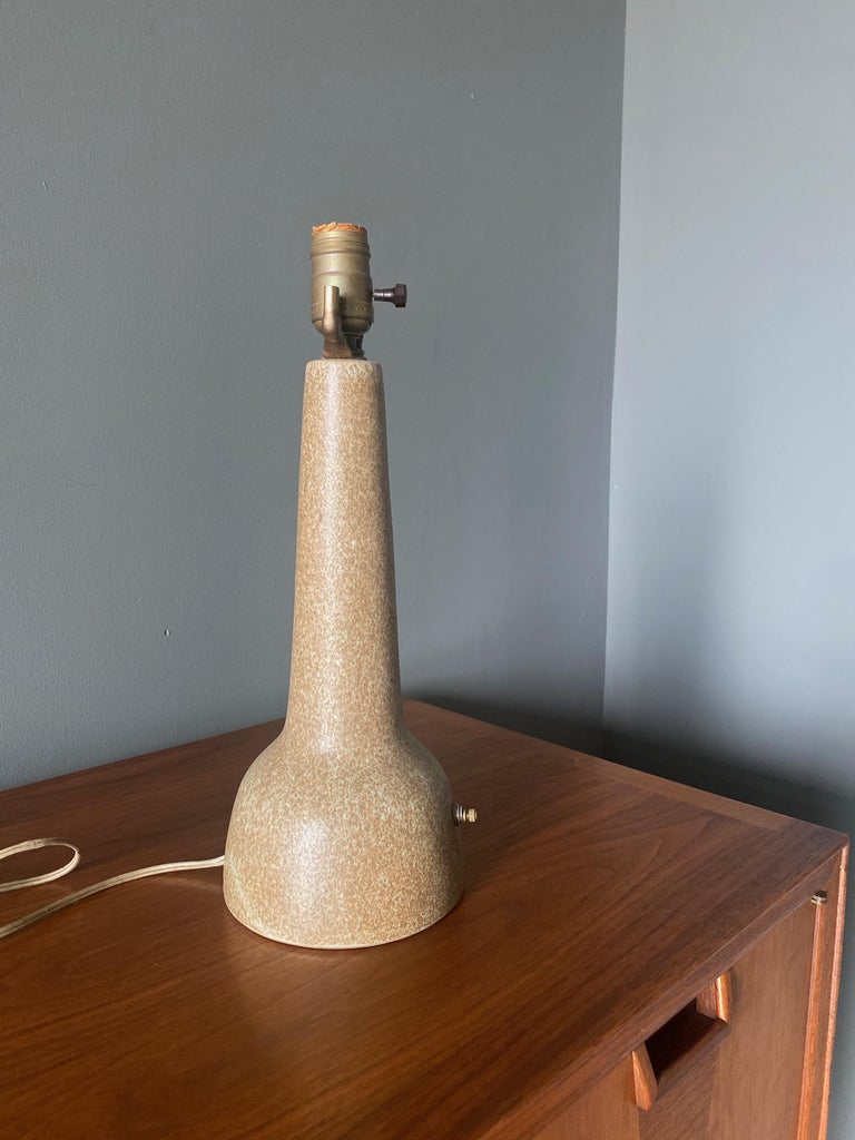 Jane and Gordon Martz Ceramic Table Lamp for Marshall Studios, circa ...