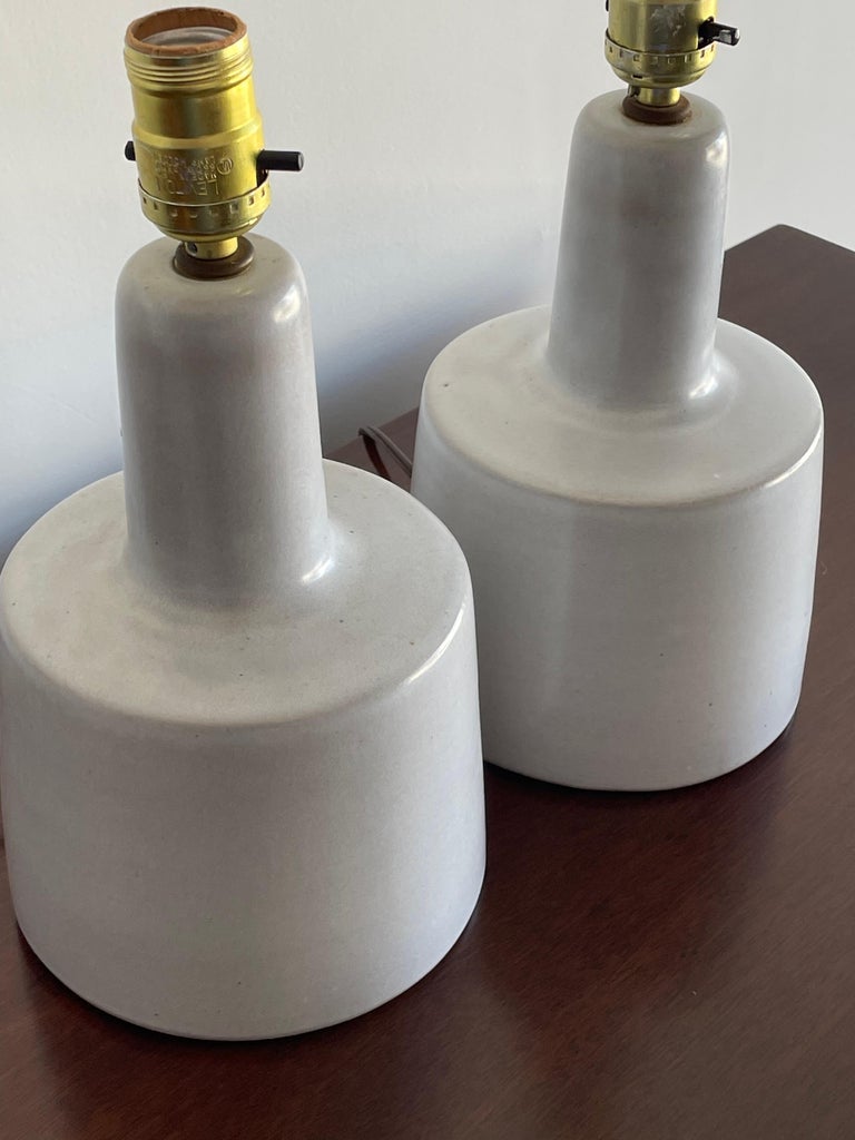 Jane and Gordon Martz Table Lamps, Ceramic For Sale at 1stDibs