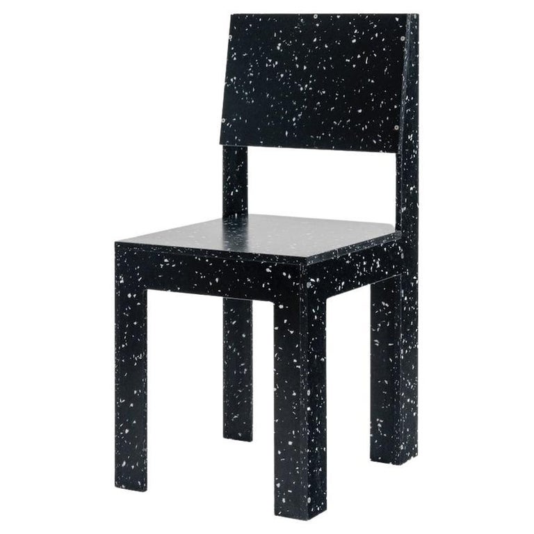 Jane Atfield 'RCP2 Chair' in Black and White, Sustainable 100% Recycled ...