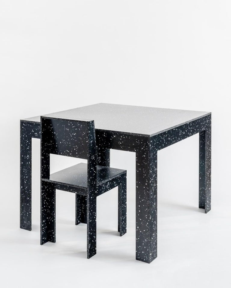 Jane Atfield 'RCP2 Table' in 'Black and White', Eco Friendly ...