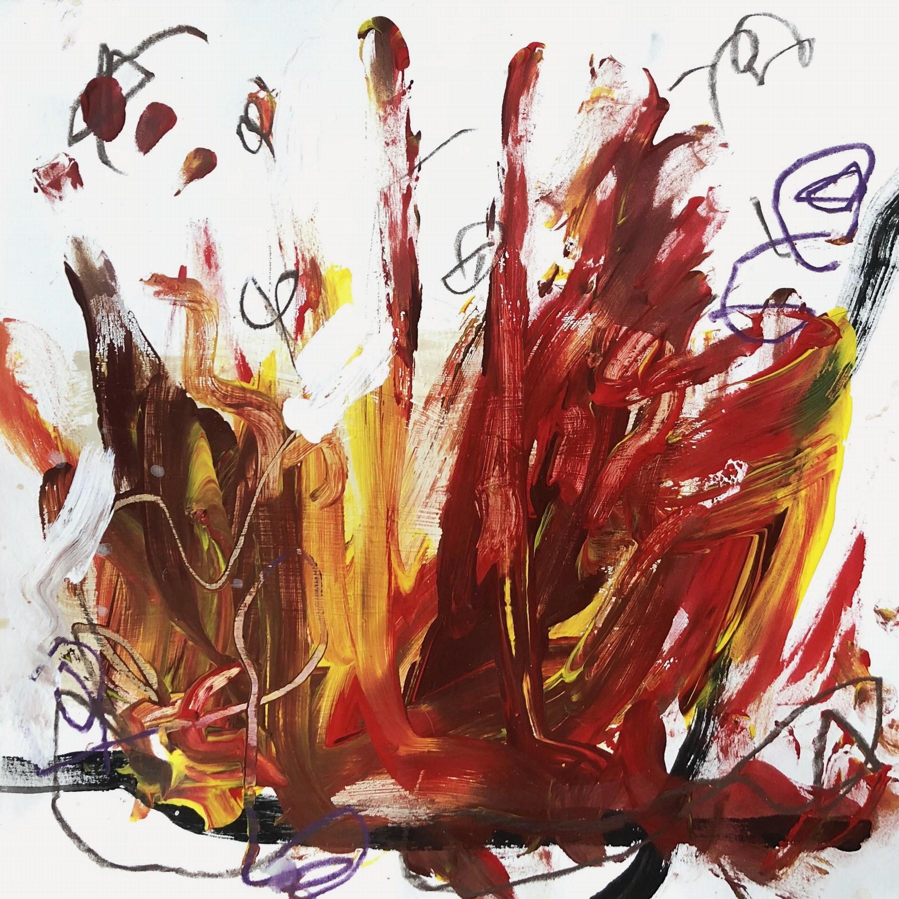 Jane Booth - Vignette - Red Wind For Sale at 1stDibs