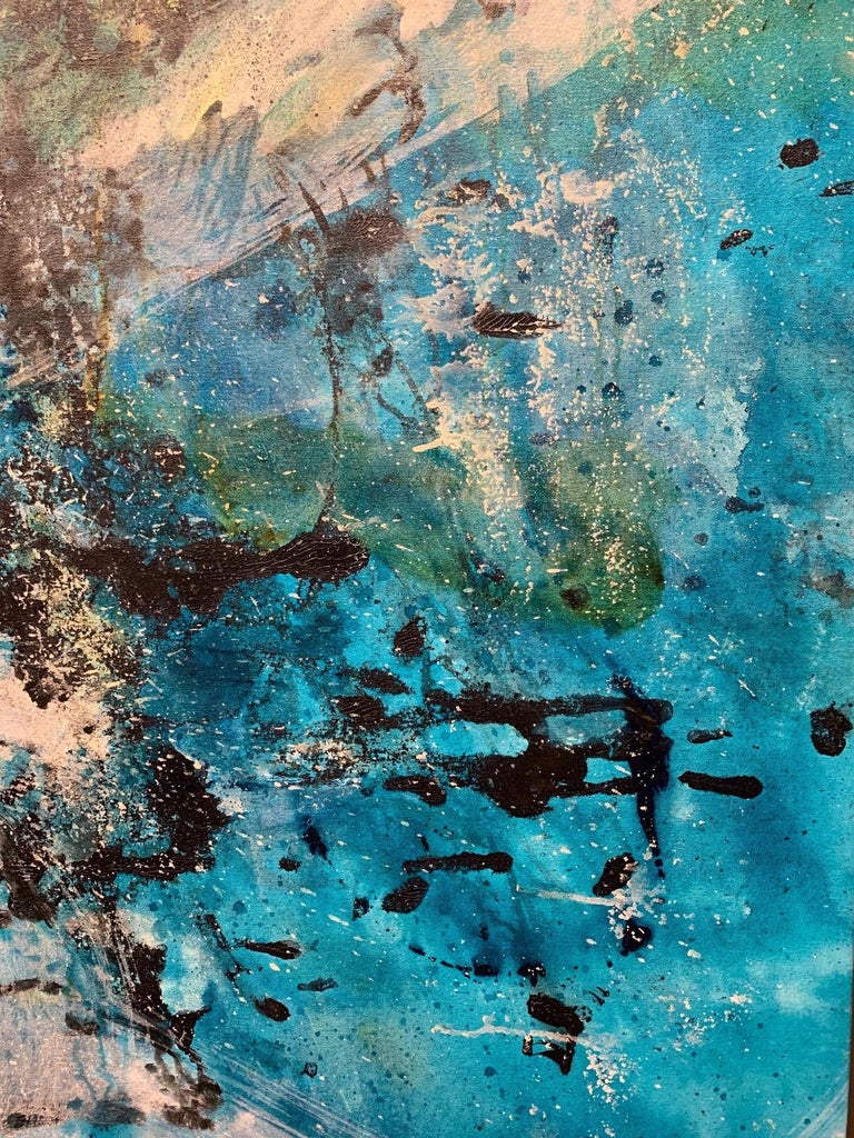 Jane Burton - Jane Burton. "Galaxies Away" Original Blue large ...