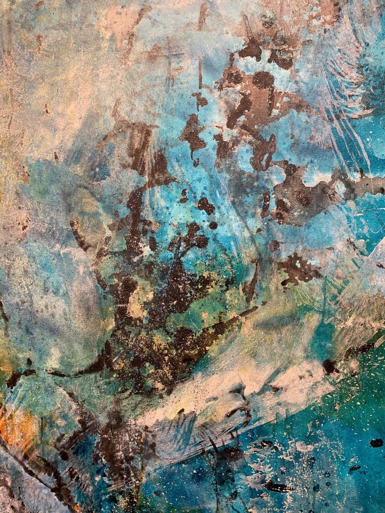 Jane Burton - Jane Burton. "Galaxies Away" Original Blue large ...