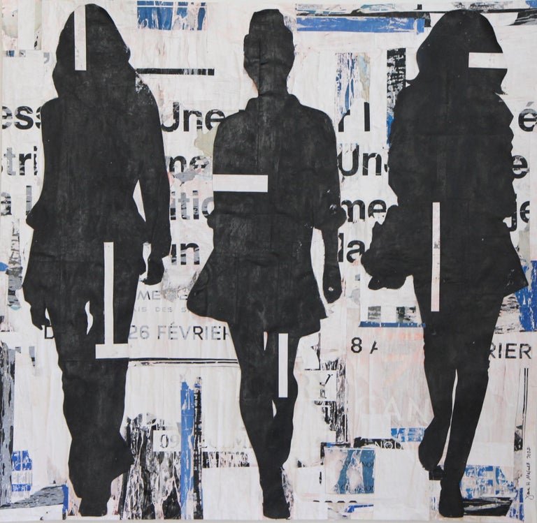 Jane Maxwell - 3 Silhouettes_2022_Jane Maxwell, Female Figurative ...