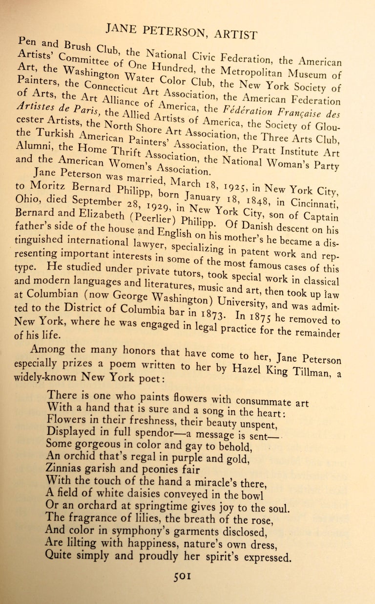 Jane Peterson Autograph with Magazine Article For Sale at 1stDibs