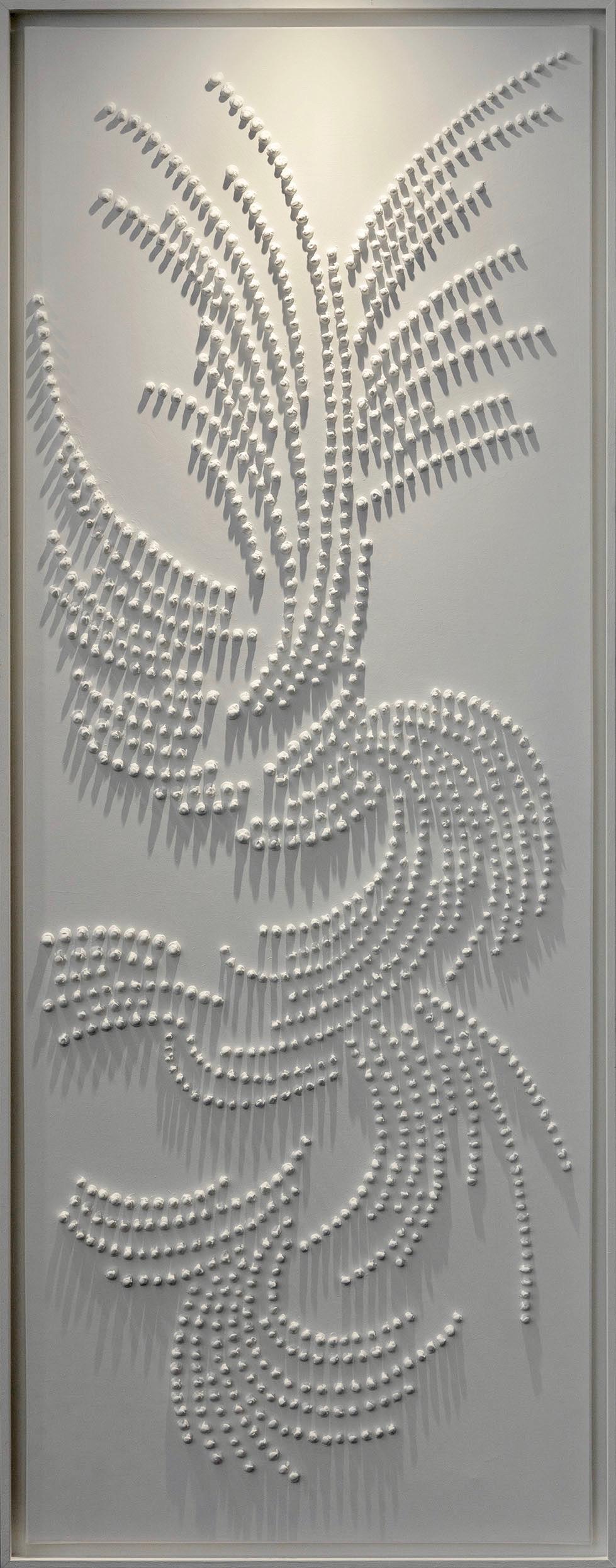 Jane Puylagarde - Fragment of Life XIX, Contemporary Monochrome Painting at 1stDibs