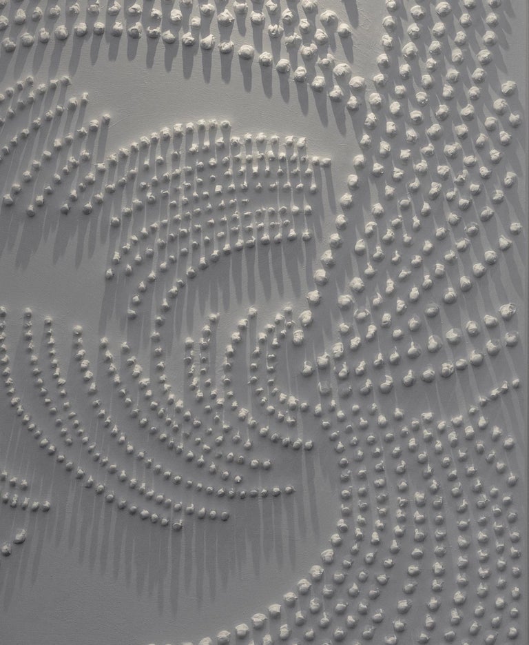 Jane Puylagarde - Fragment of Life XV, Contemporary Monochrome Painting at 1stDibs