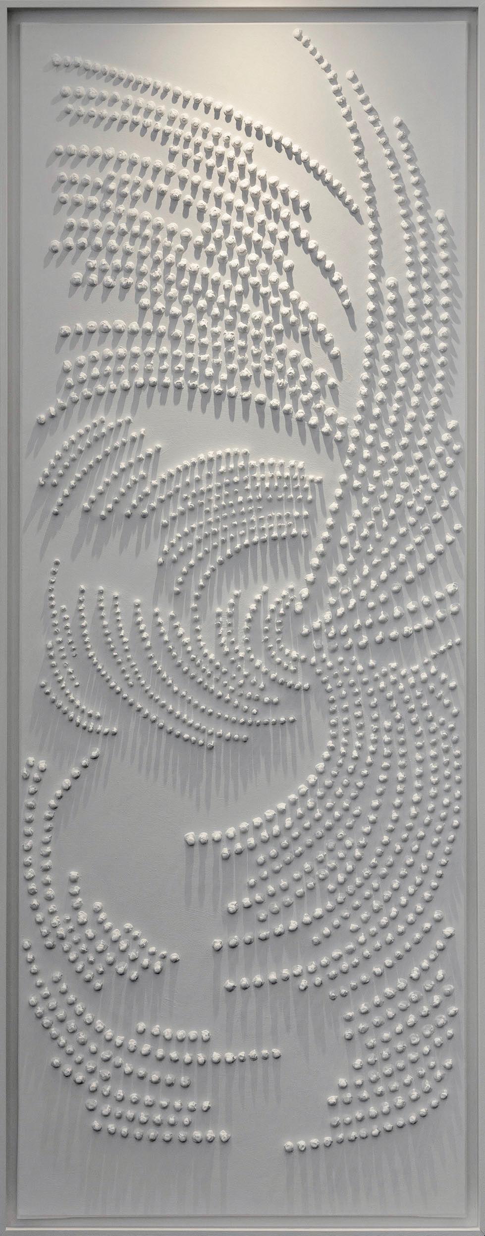 Jane Puylagarde - Fragment of Life XV, Contemporary Monochrome Painting at 1stDibs