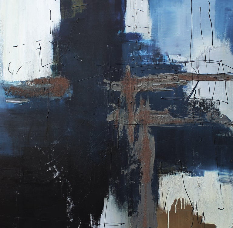 Jane Robinson - Waterfall, Painting, Acrylic on Canvas For Sale at 1stDibs