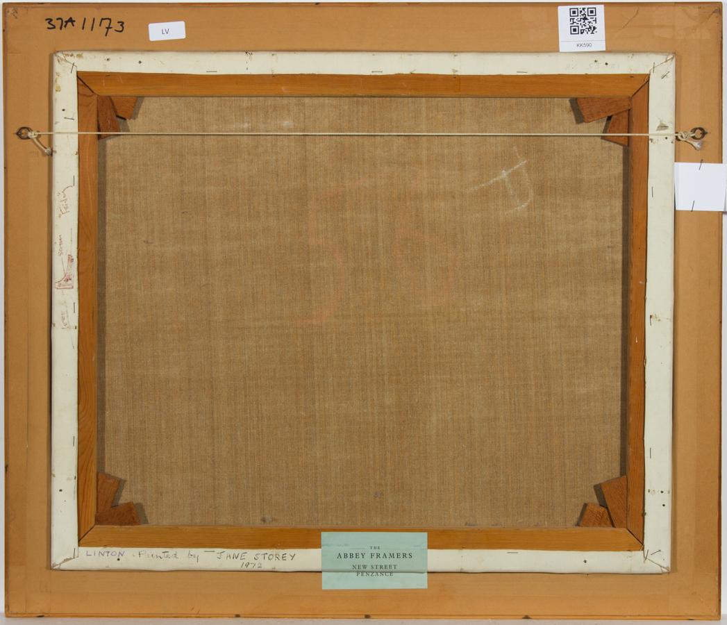 Jane Storey - Jane Storey - Signed and Framed 1972 Oil, Village ...