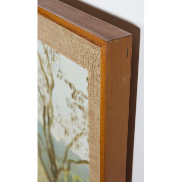 Jane Storey - Jane Storey - Signed and Framed 1972 Oil, Village ...