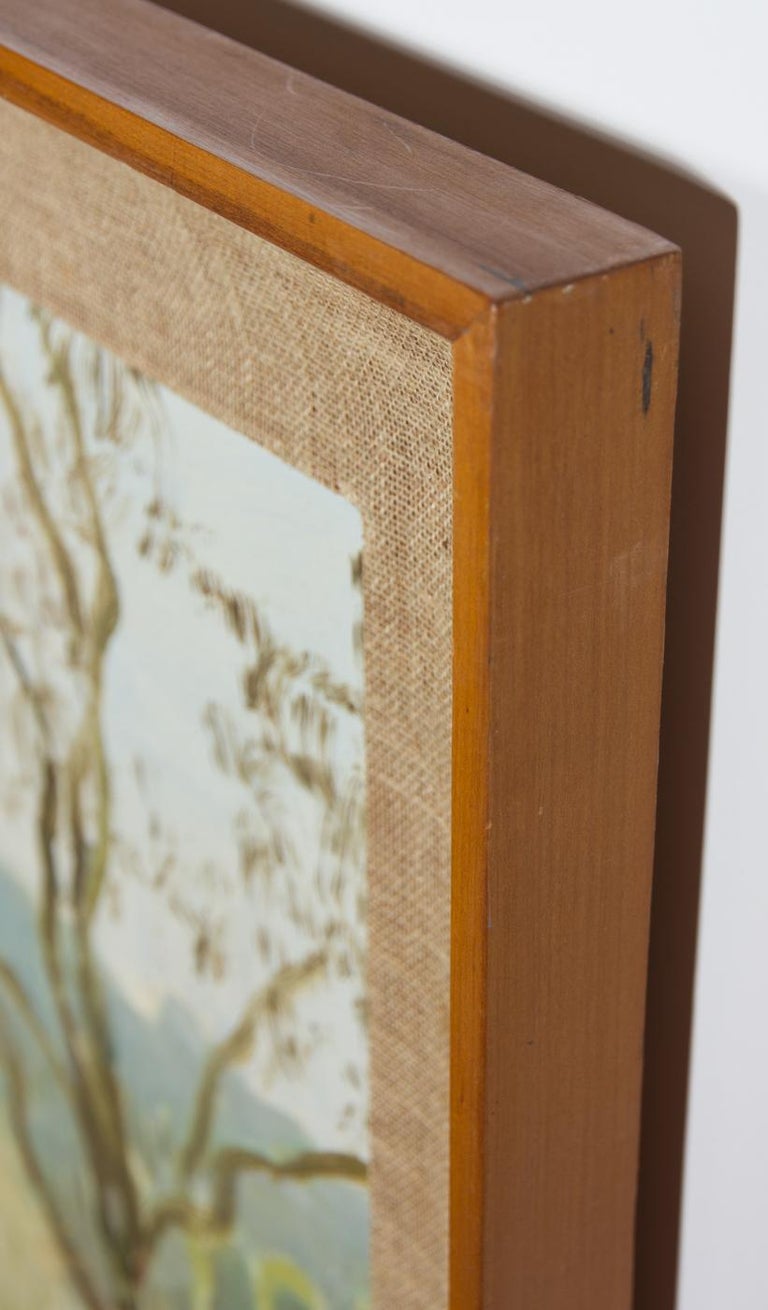 Jane Storey - Jane Storey - Signed and Framed 1972 Oil, Village ...