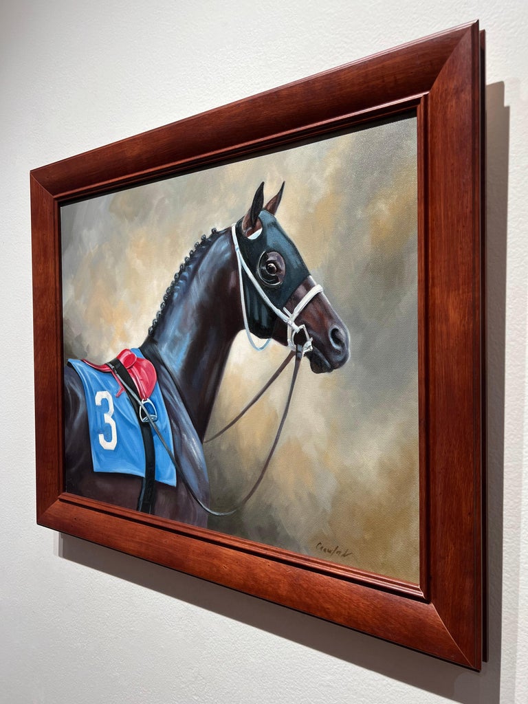 Janet Crawford - Janet Crawford, "#3", 16x20 Equestrian Portrait Oil ...