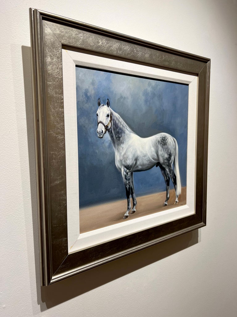 Janet Crawford - Janet Crawford, "Frosted", 20x20 Equestrian Portrait ...