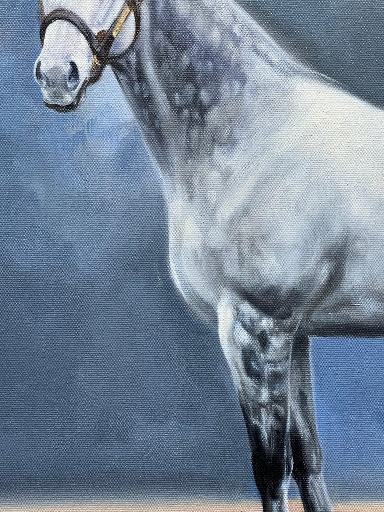 Janet Crawford - Janet Crawford, "Frosted", 20x20 Equestrian Portrait ...