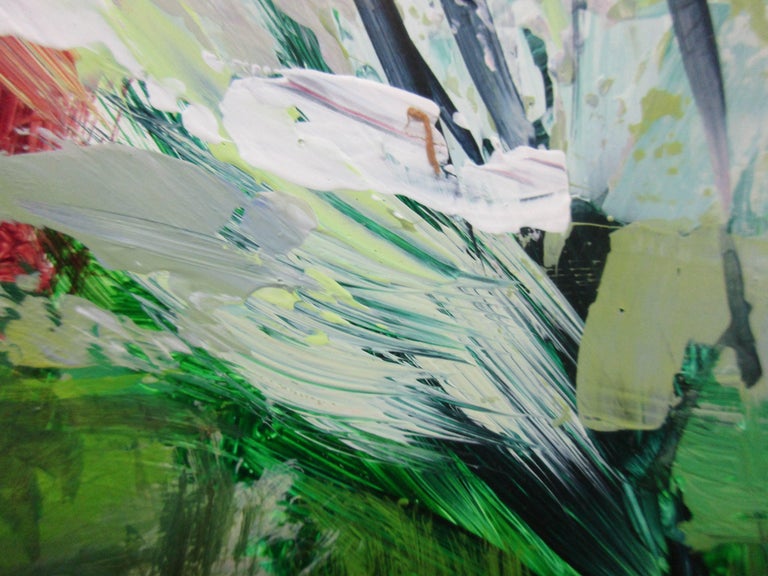 Janet Dyer - Blossoming Trees and Path, Provence For Sale at 1stDibs