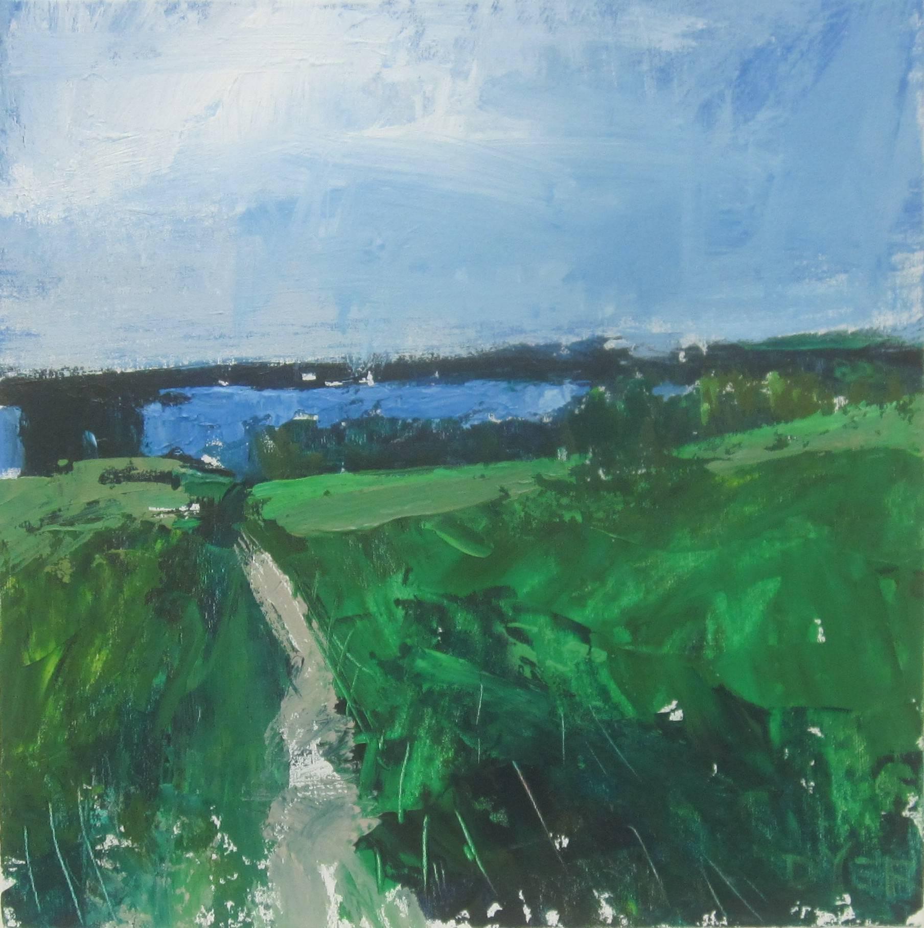 Janet Dyer - Path to Lake, Summer For Sale at 1stDibs