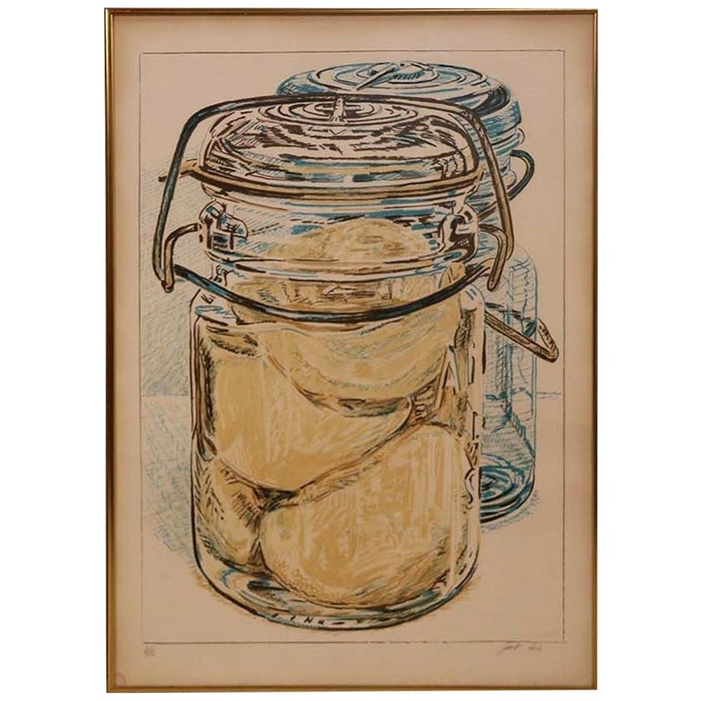 Janet Fish Preserved Peaches at 1stDibs | janet fish fruit, janet fish ...