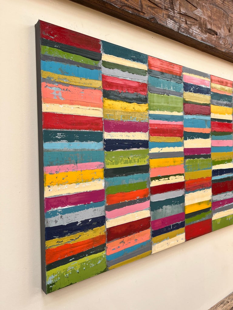 Janet Hamilton - Color Grid No. 3, Abstract Oil Painting For Sale at ...