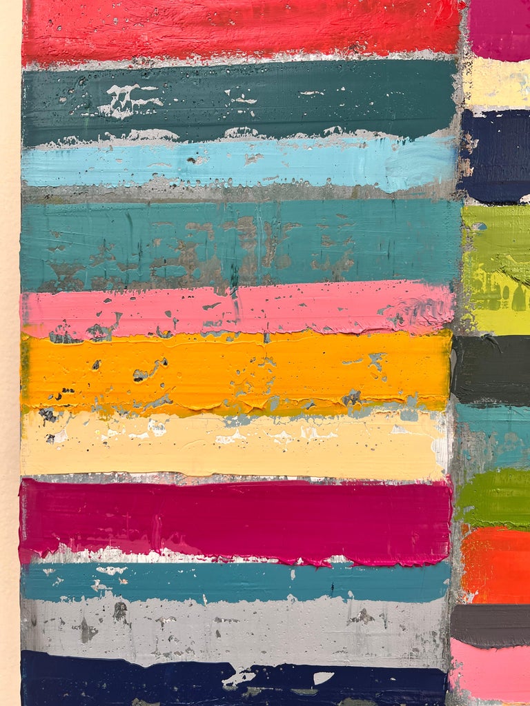 Janet Hamilton - Color Grid No. 3, Abstract Oil Painting For Sale at ...