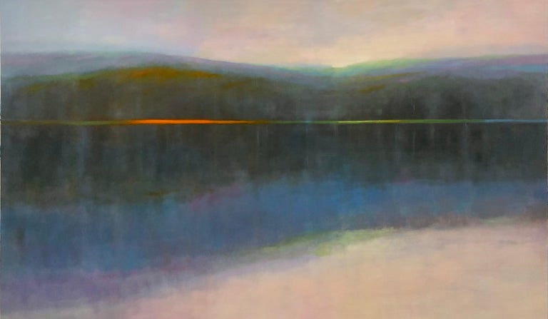 Janet Jennings - Aquarelle Alewife's Pond II sur 1stDibs