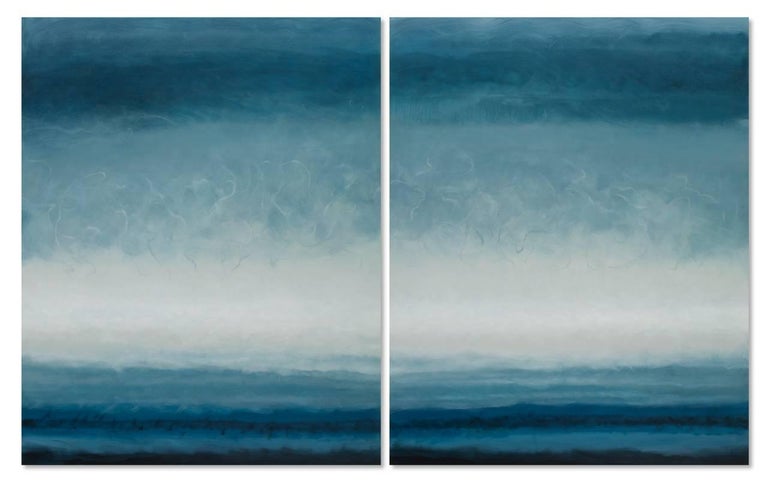 Janet Jennings - SEA SMOKE DIPTYCH at 1stDibs
