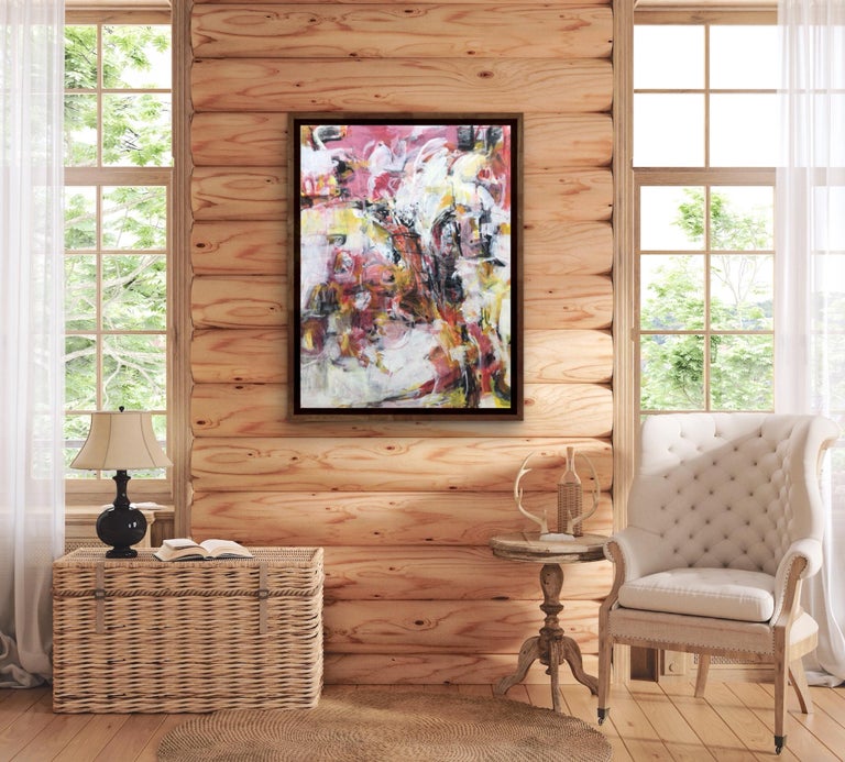 Janet Keith - Fiesta!, Original Abstract Expressionist Painting ...