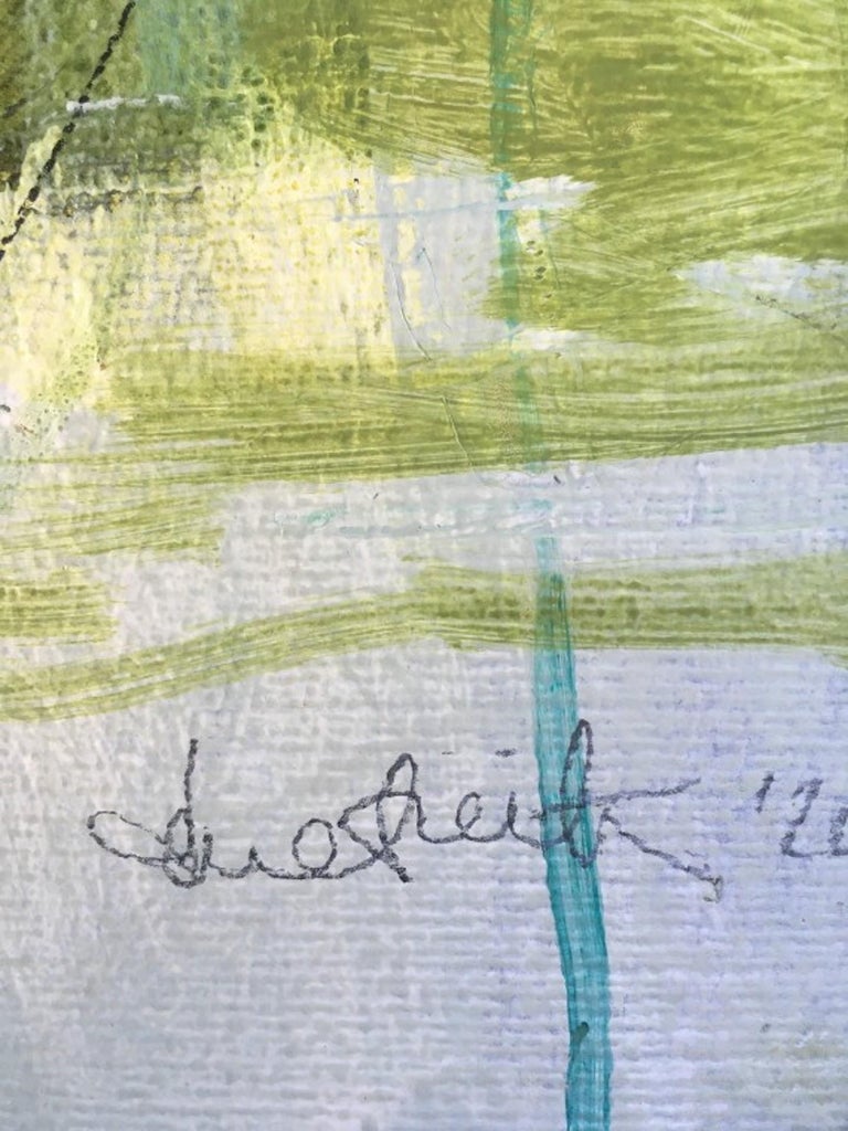 Janet Keith - Green Garden, Janet Keith, Original Abstract Forest ...