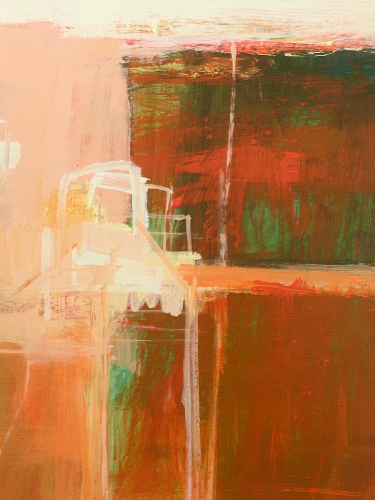 Janet Keith - Janet Keith, Indian Afternoon, Original Abstract Painting ...